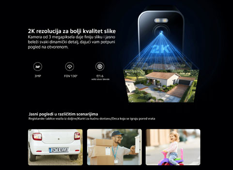 Xiaomi BW 300 Spoljna Wi-Fi kamera